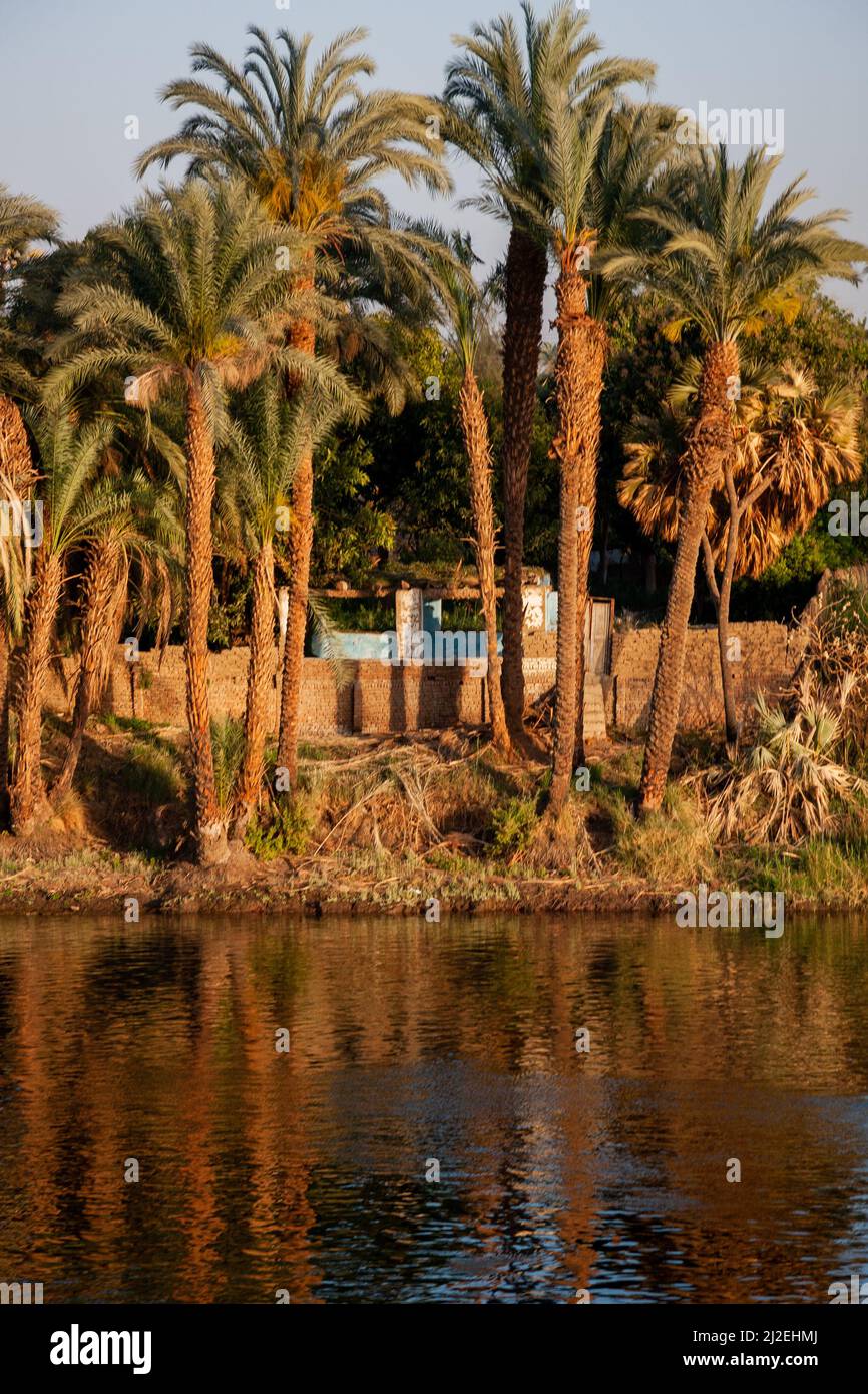 Scenes on the River Nile, Egypt Stock Photo - Alamy