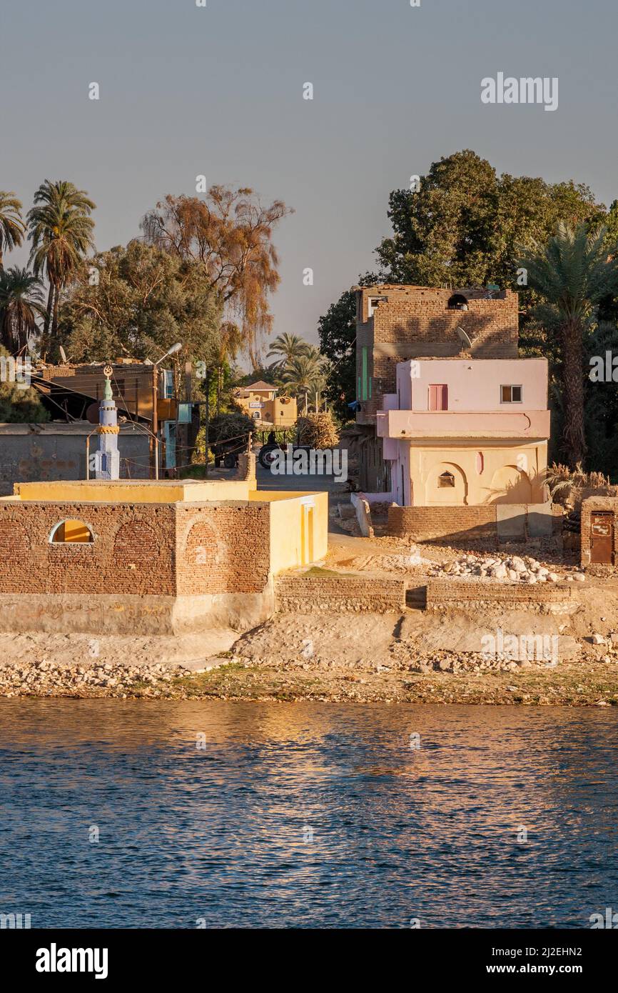 Scenes on the River Nile, Egypt Stock Photo - Alamy