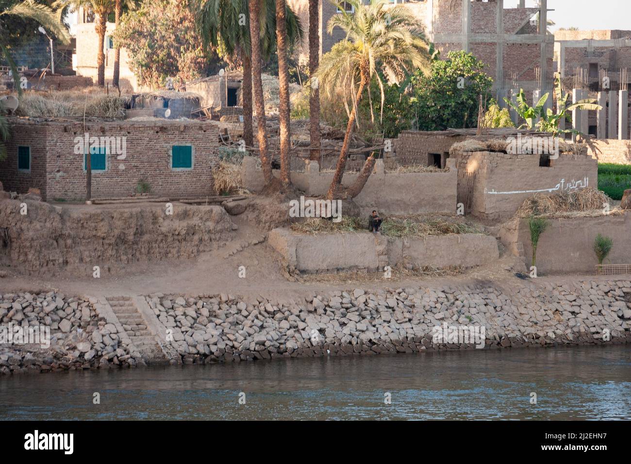 Scenes on the River Nile, Egypt Stock Photo - Alamy