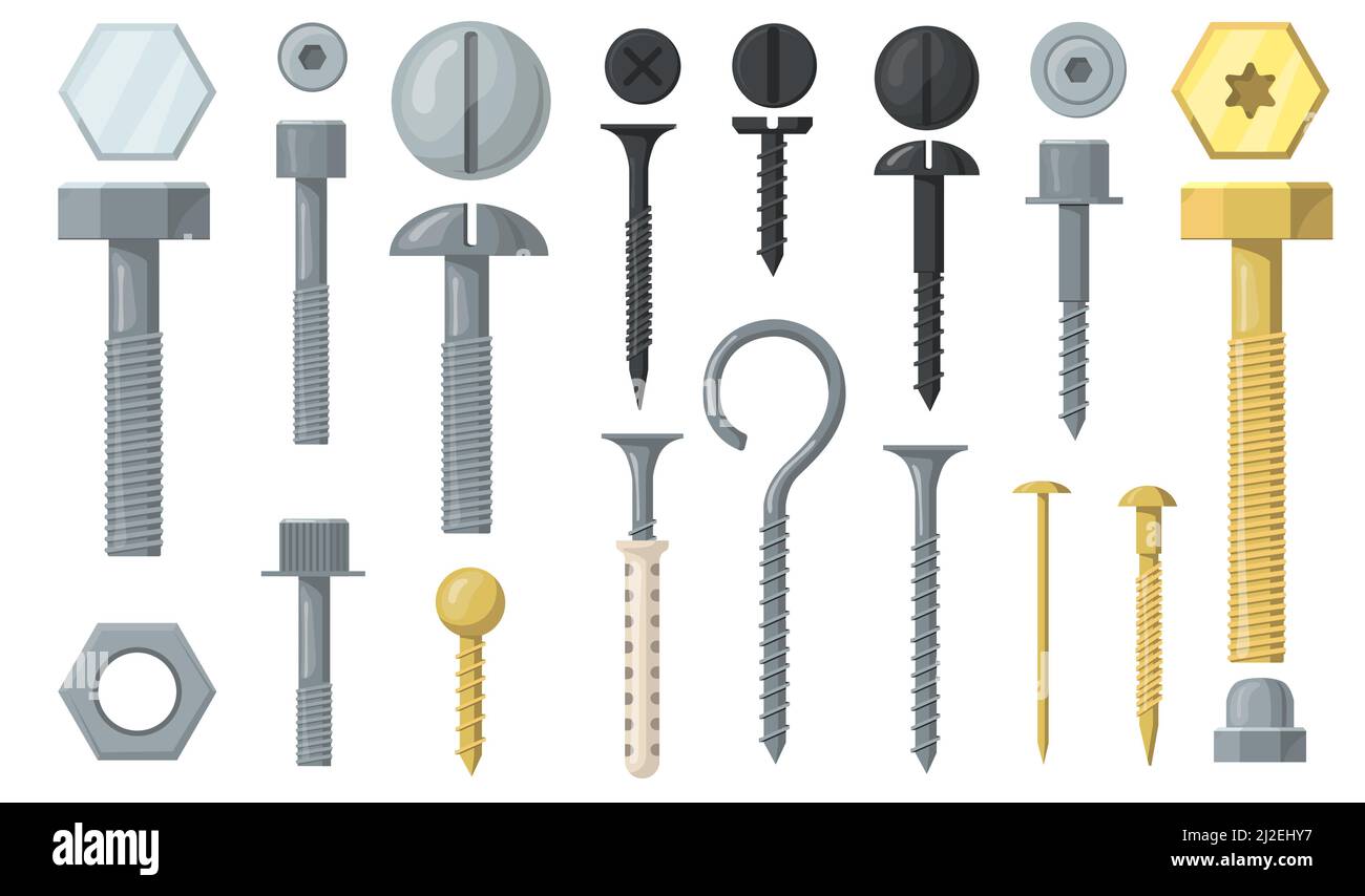 Golden rivet cartoon hi-res stock photography and images - Alamy