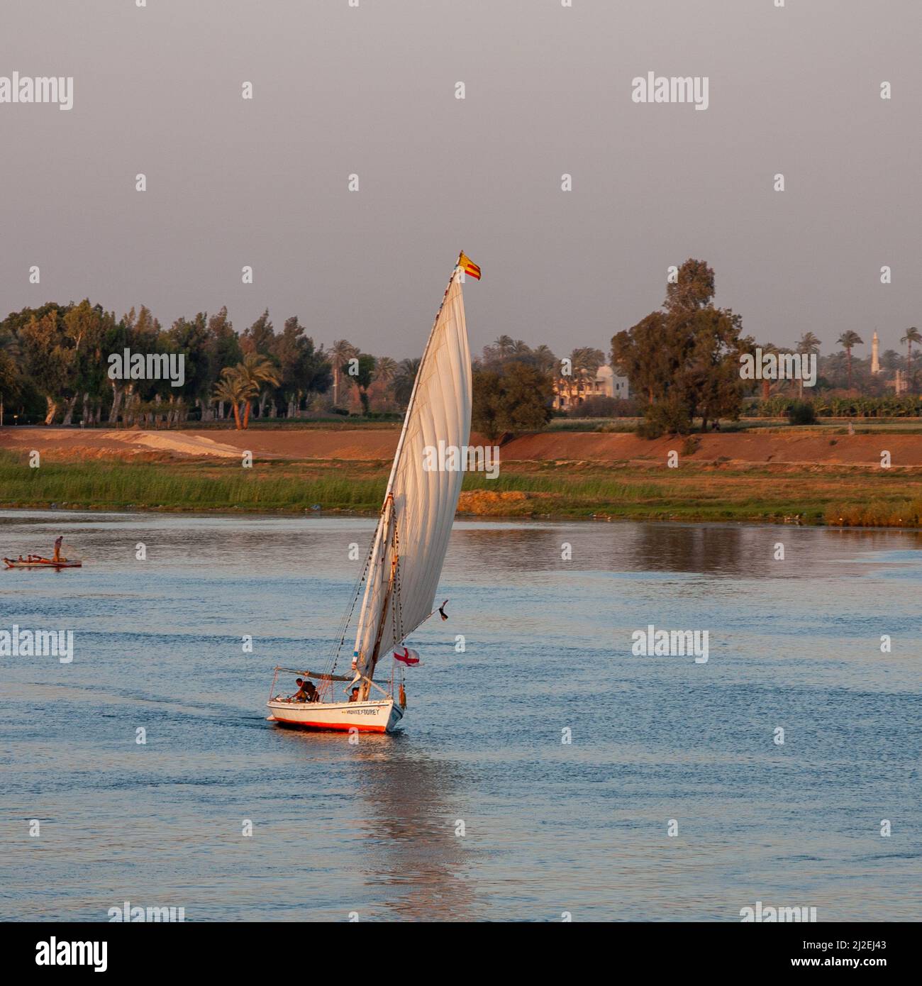 Scenes on the River Nile, Egypt Stock Photo - Alamy