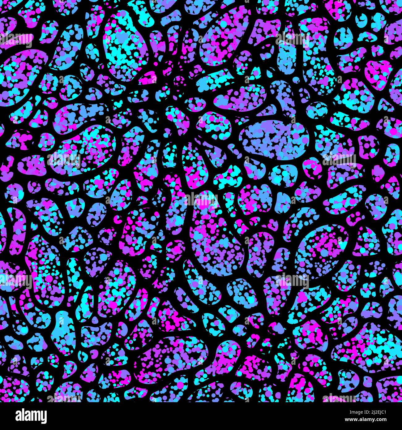 Skin of the alien animal. Spotted texture. Seamless pattern background ...