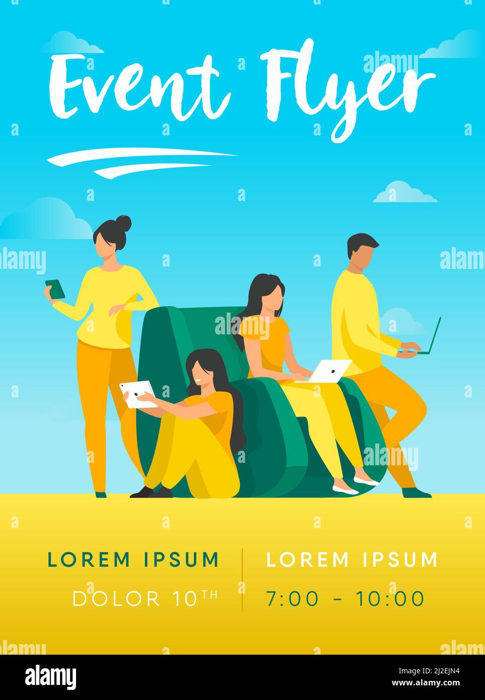 Men browsing laptop Stock Vector Images - Alamy