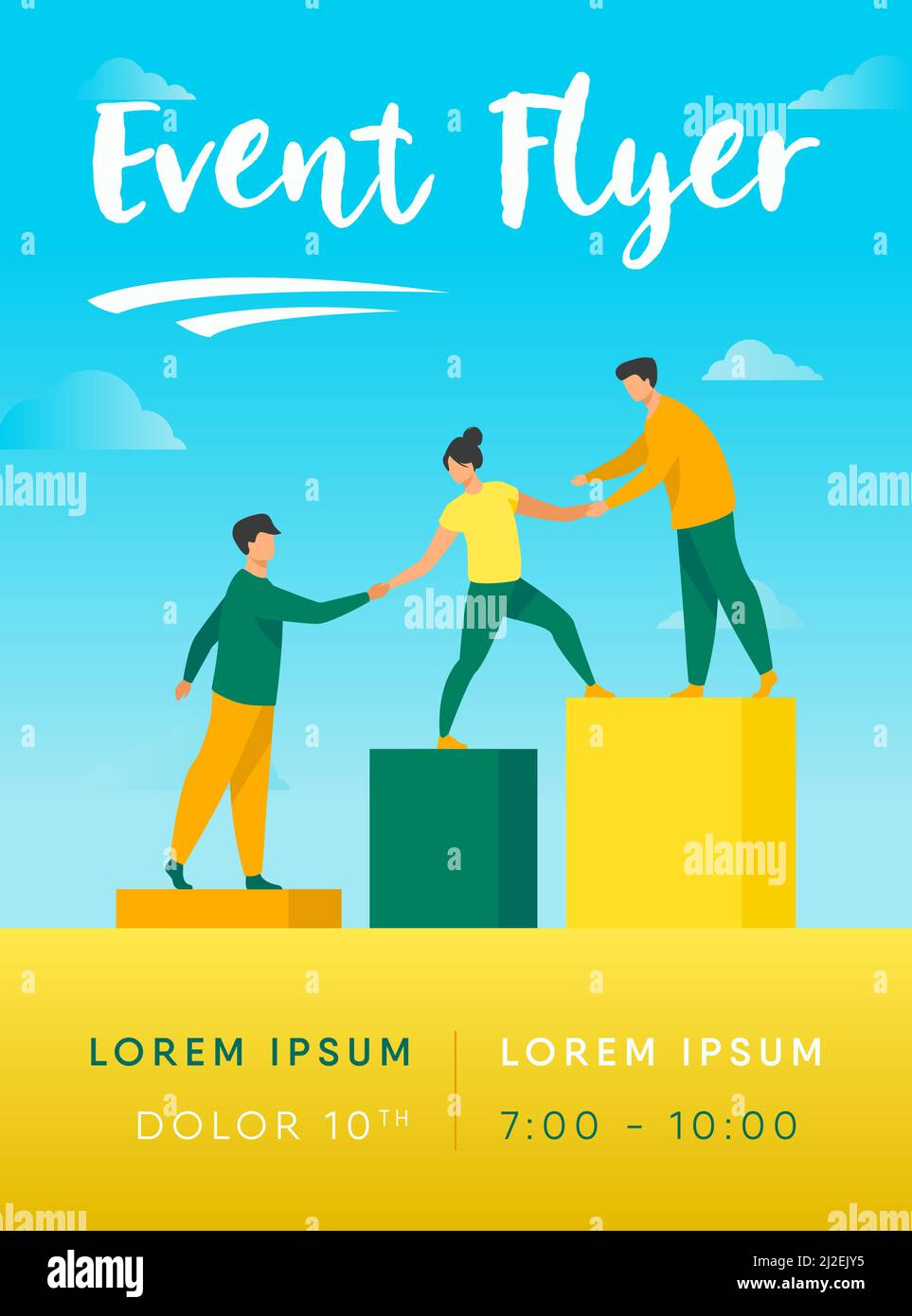 Growing team Stock Vector Images - Alamy