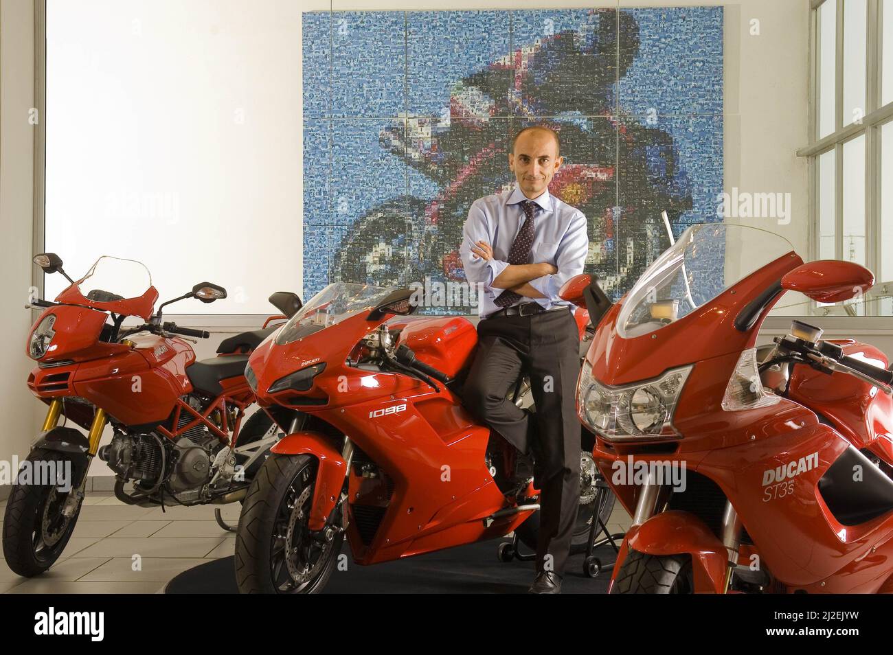 Italy, Bologna, Claudio Domenicali, CEO Ducati Motor Holding Photo ...