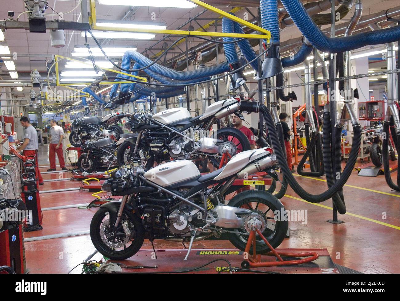Italy, Bologna, Ducati Motor Factory Photo © Sandro Michahelles/Sintesi ...