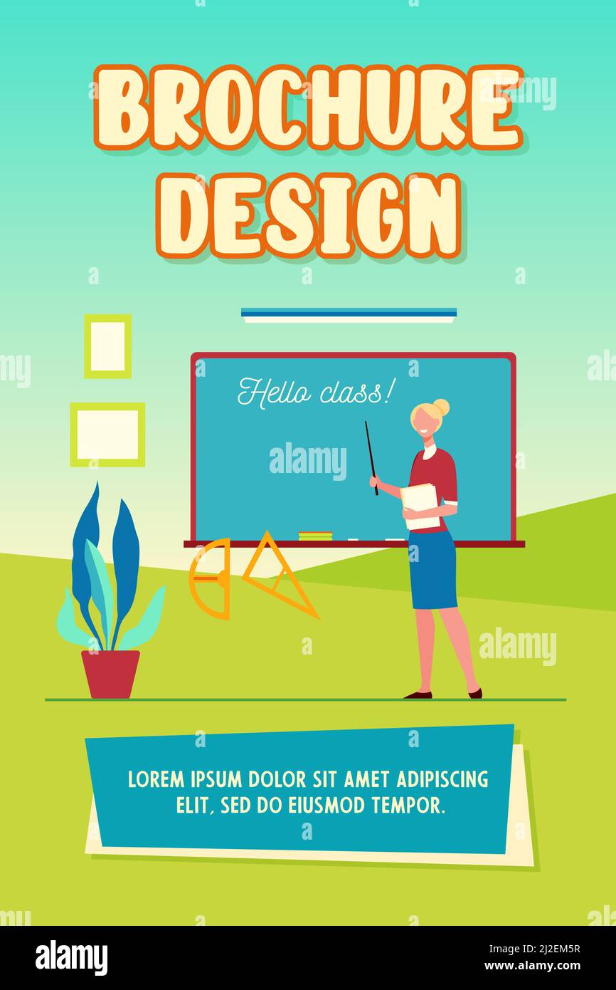 Teacher welcoming Stock Vector Images - Alamy