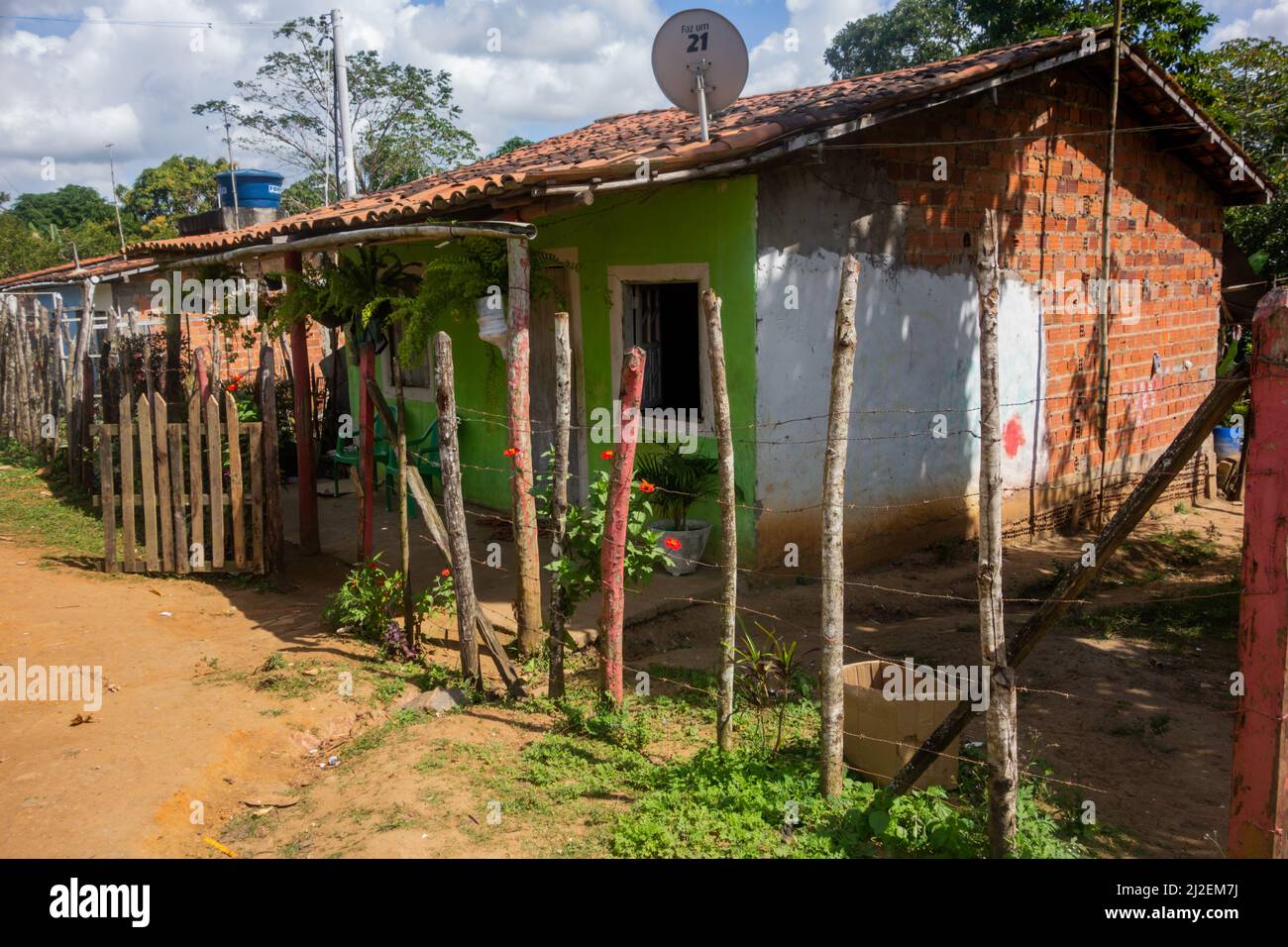 House in favela, Brazil Stock Photo - Alamy