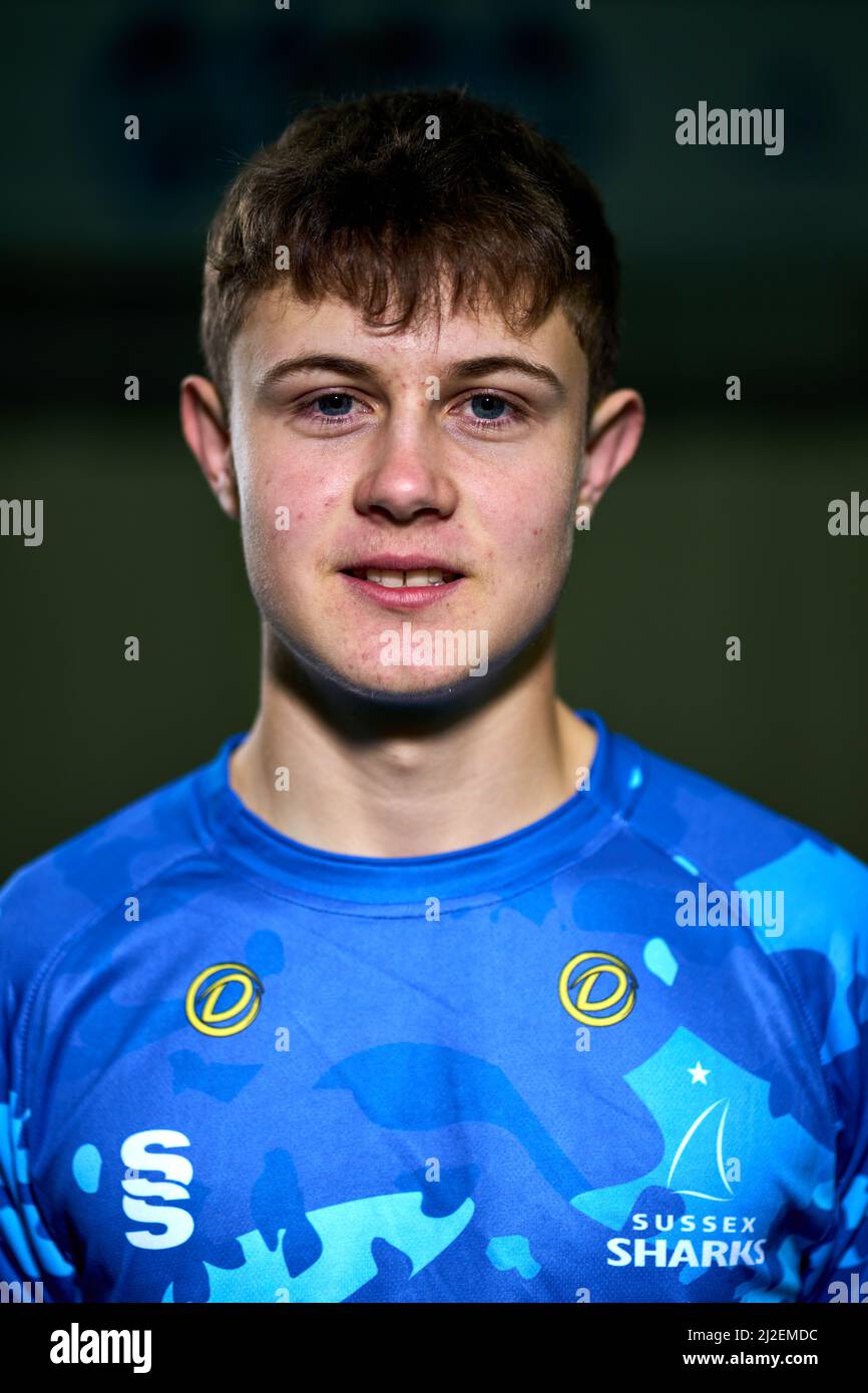 Sussex's Archie Lenham during a photocall at The 1st Central County ...