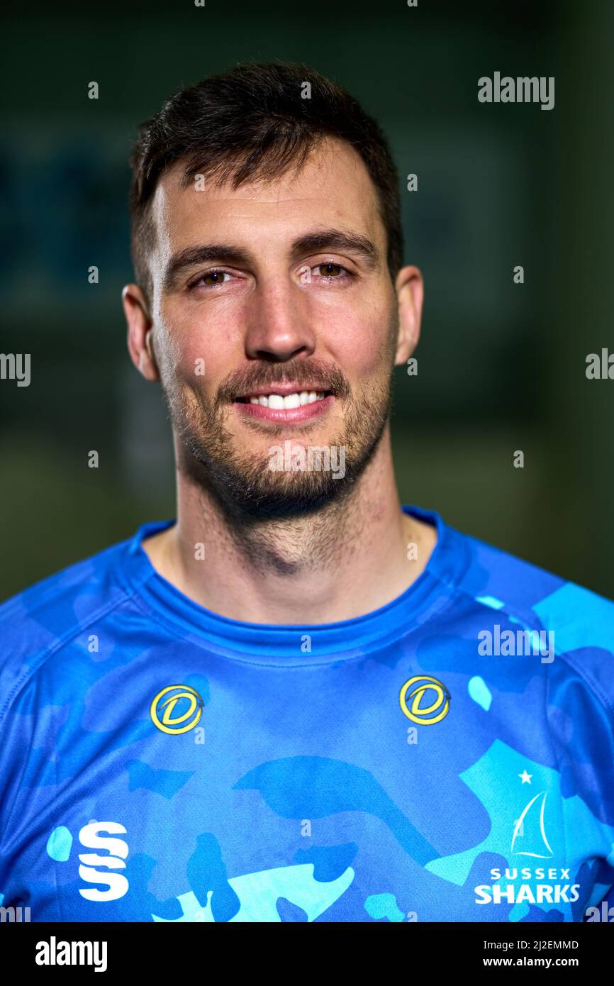 Sussex's Steve Finn during a photocall at The 1st Central County Ground ...