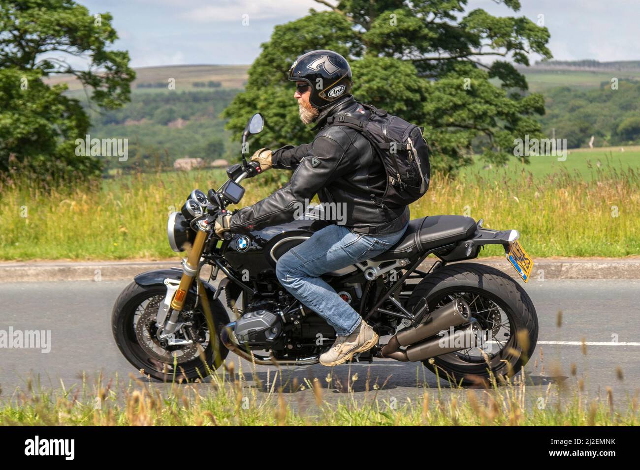 2017 black BMW R NINET 1170cc motorcycle, BMW R nineT Drivetrain. Air ...