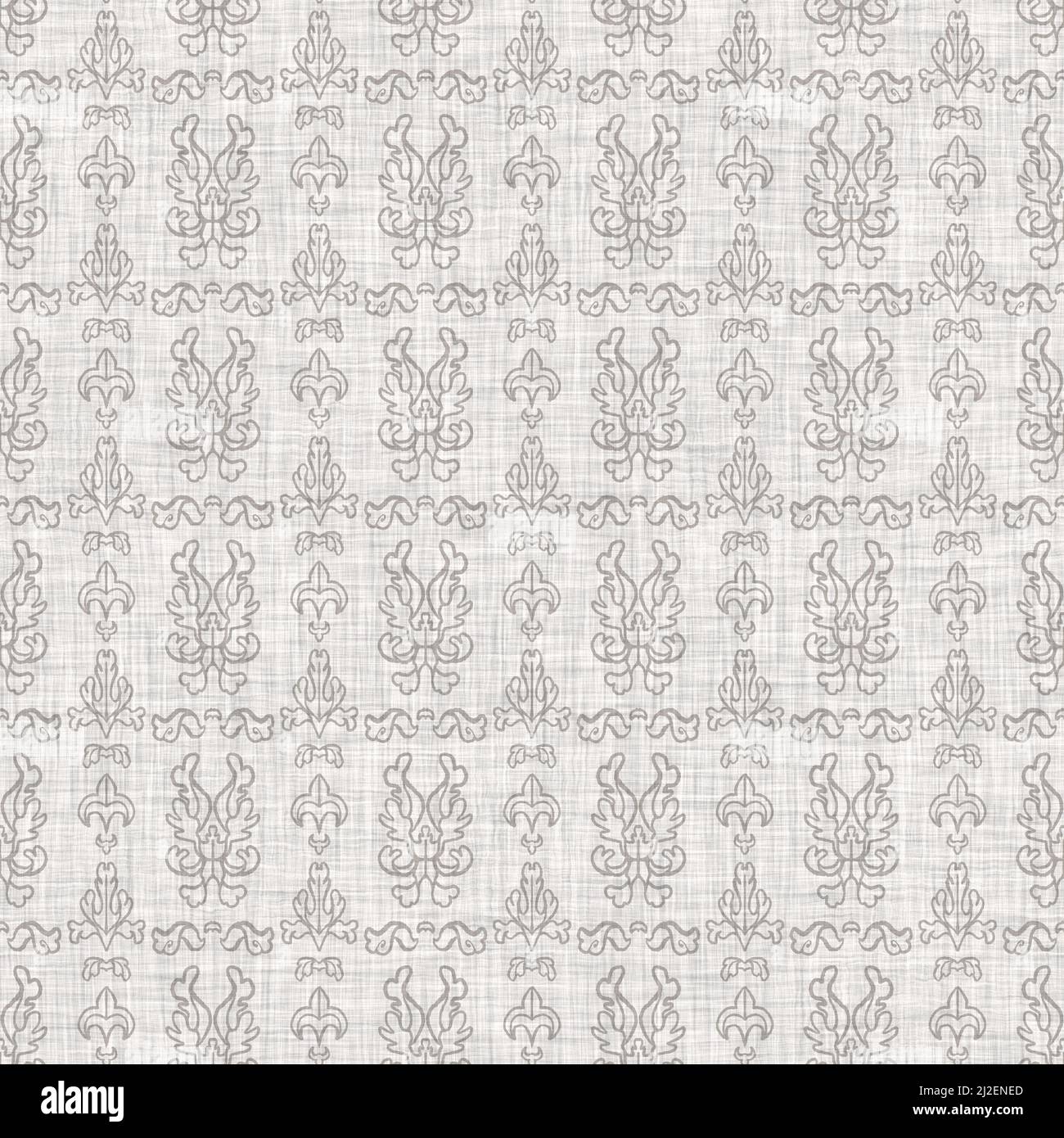 French fleur de lis royal lily seamless pattern. Farmhouse cottage ...