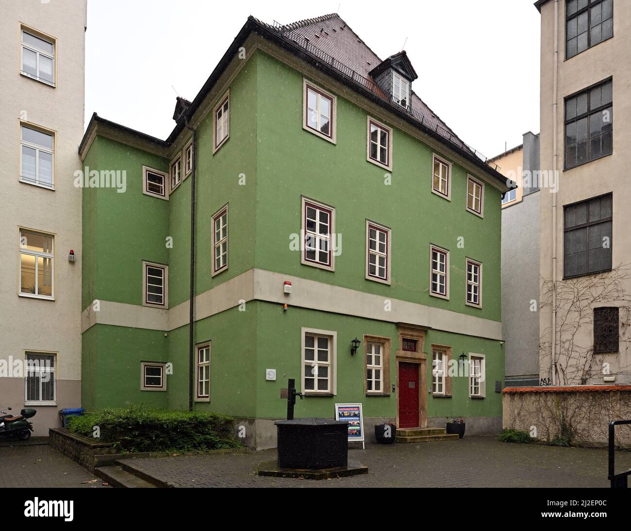 Jena, Germany. 01st Apr, 2022. The renovated romantic house. About a ...