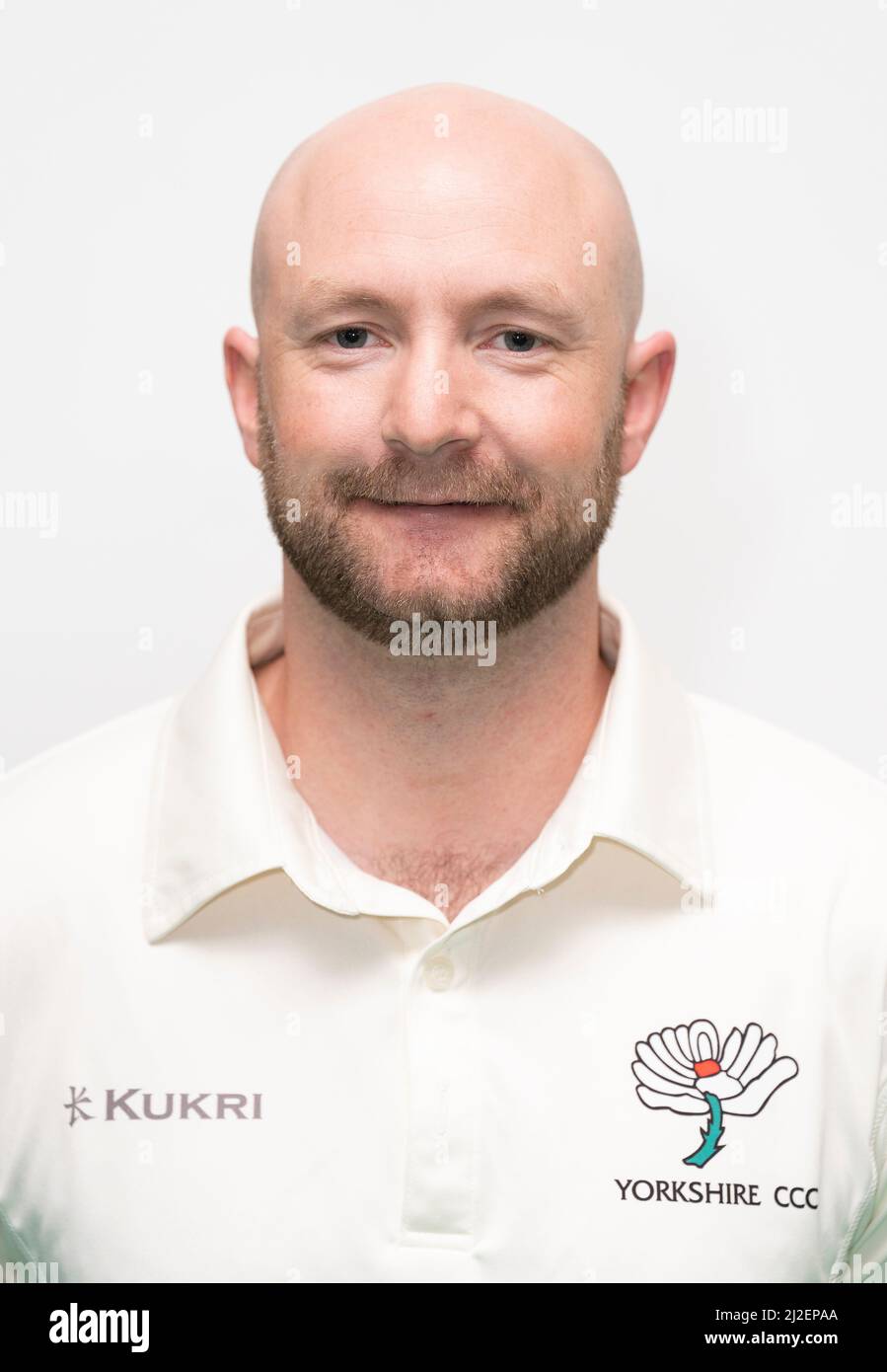 Yorkshire County Cricket Club's Adam Lyth during a photocall at the ...