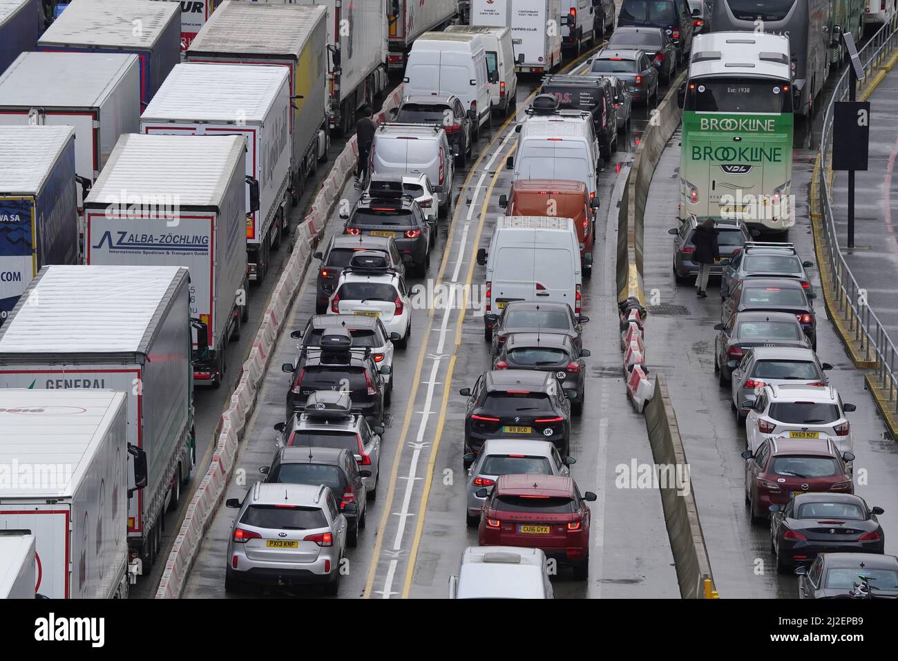 Ferry passenger check in hi-res stock photography and images - Alamy