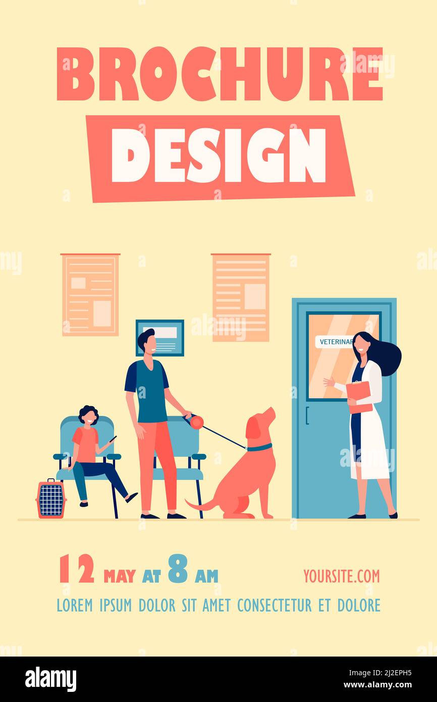 Dog veterinary waiting room Stock Vector Images - Alamy