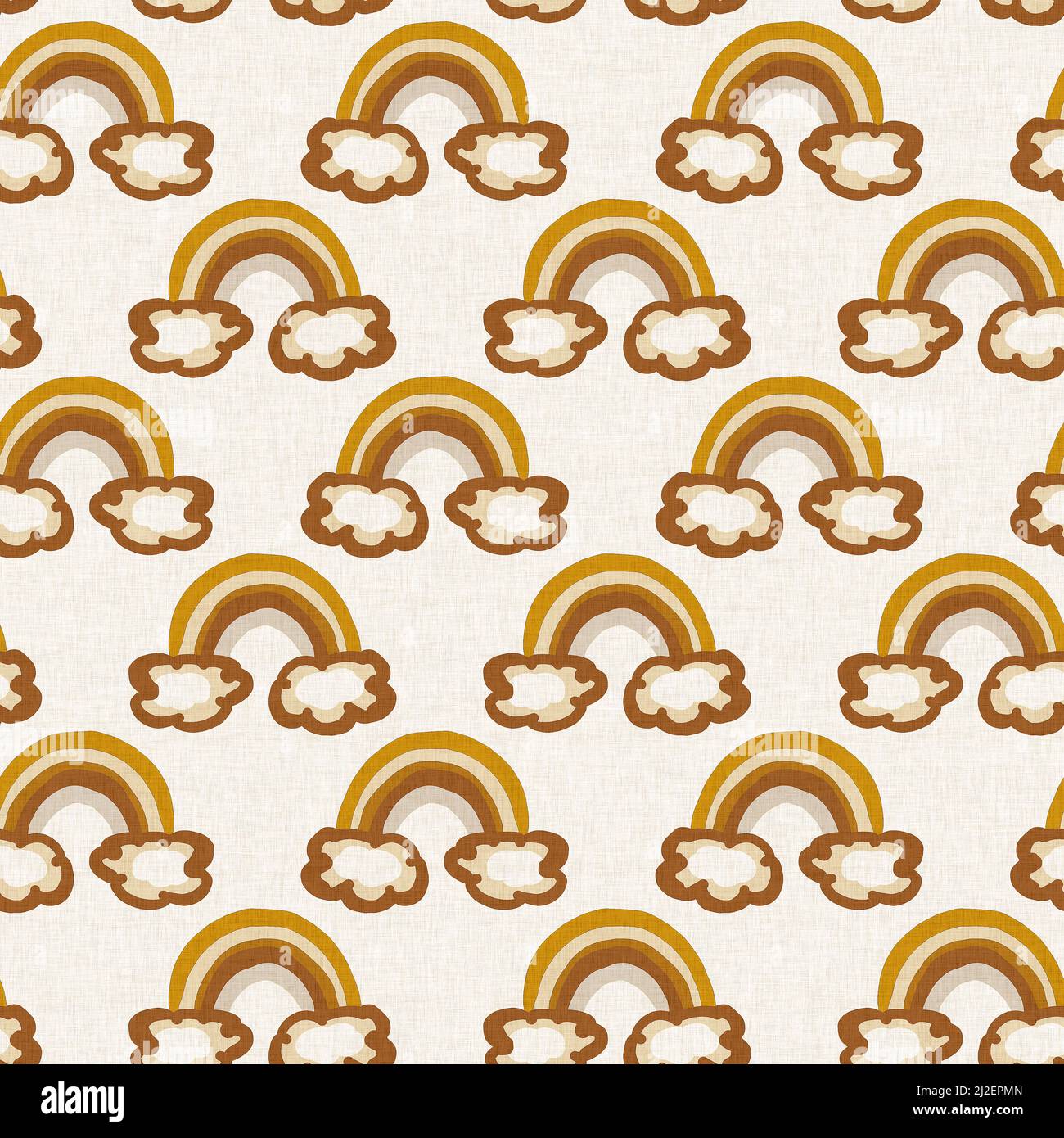 Gender neutral rainbow seamless raster background. Simple whimsical ...