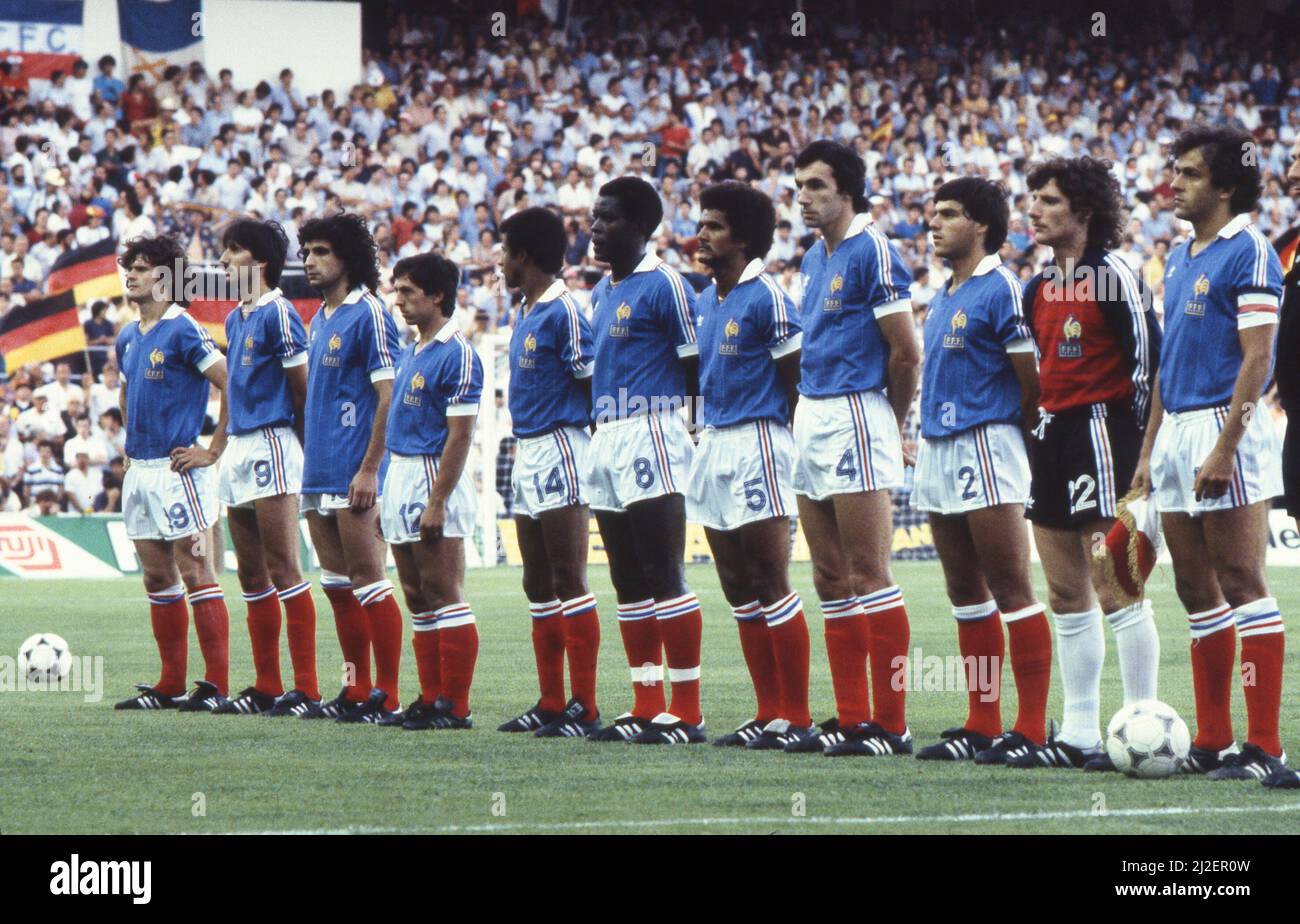 World cup 1982 germany french hi-res stock photography and images - Alamy