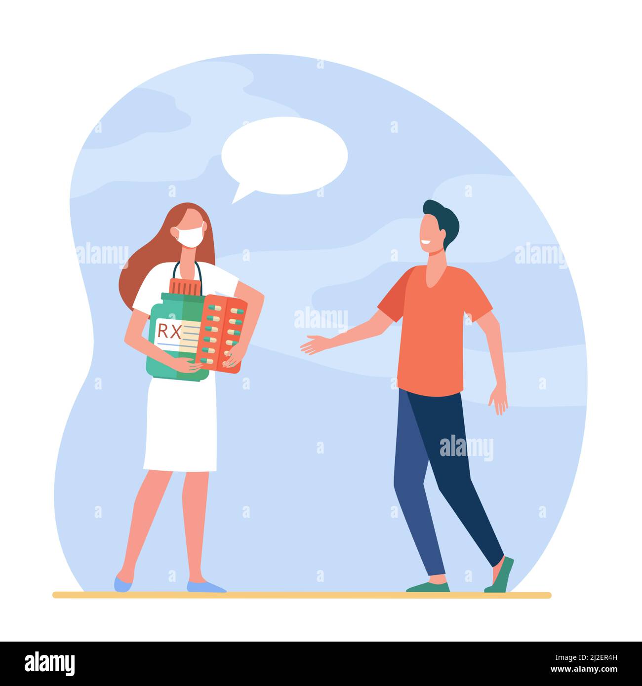 Doctor prescription Stock Vector Images - Alamy
