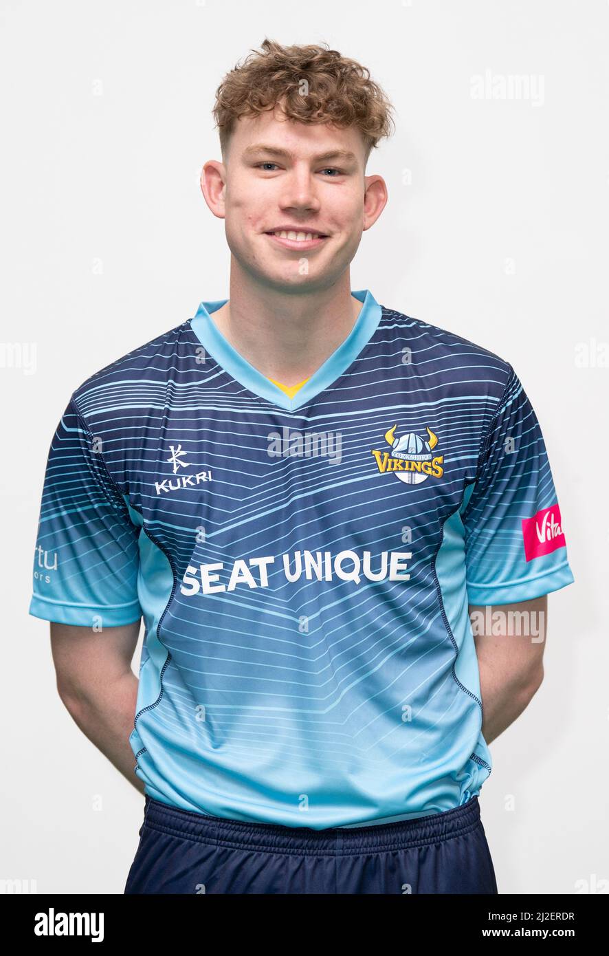 Yorkshire Vikings' Matthew Revis during a photocall at the Headingley ...