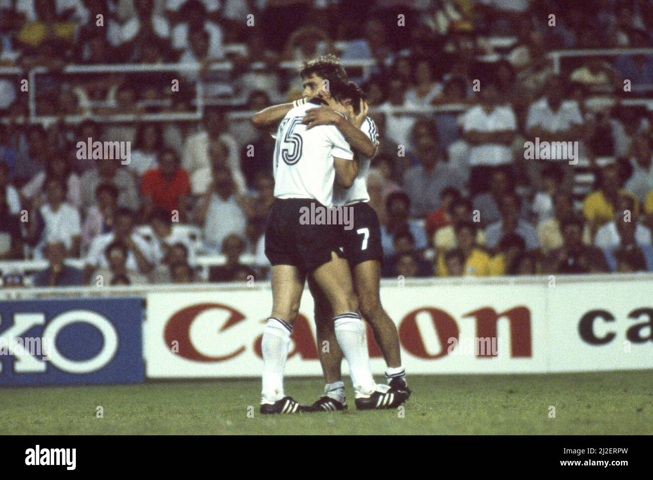 1982 world cup spain germany france hi-res stock photography and images ...