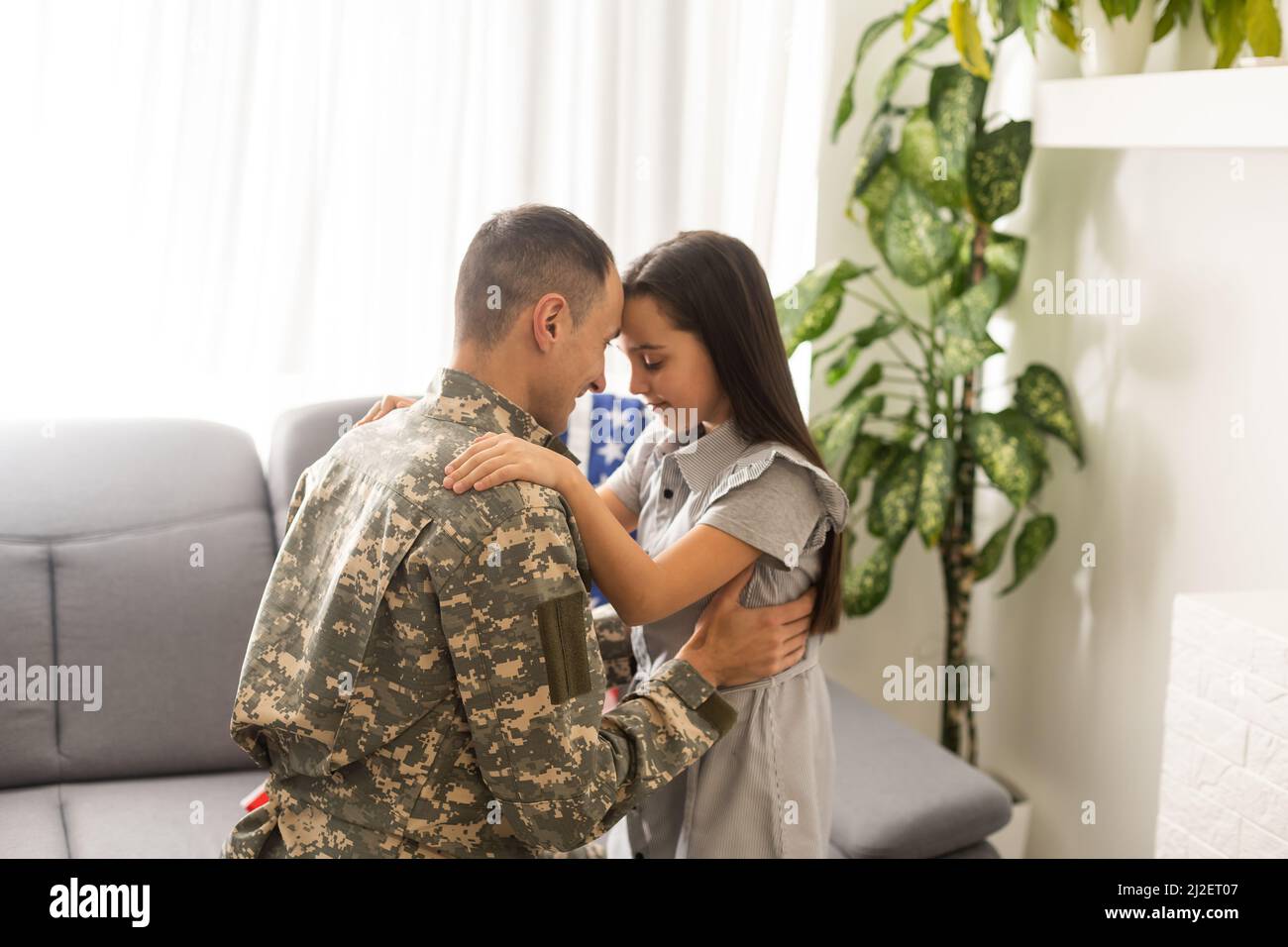 Us military person celebrating hi-res stock photography and images - Alamy