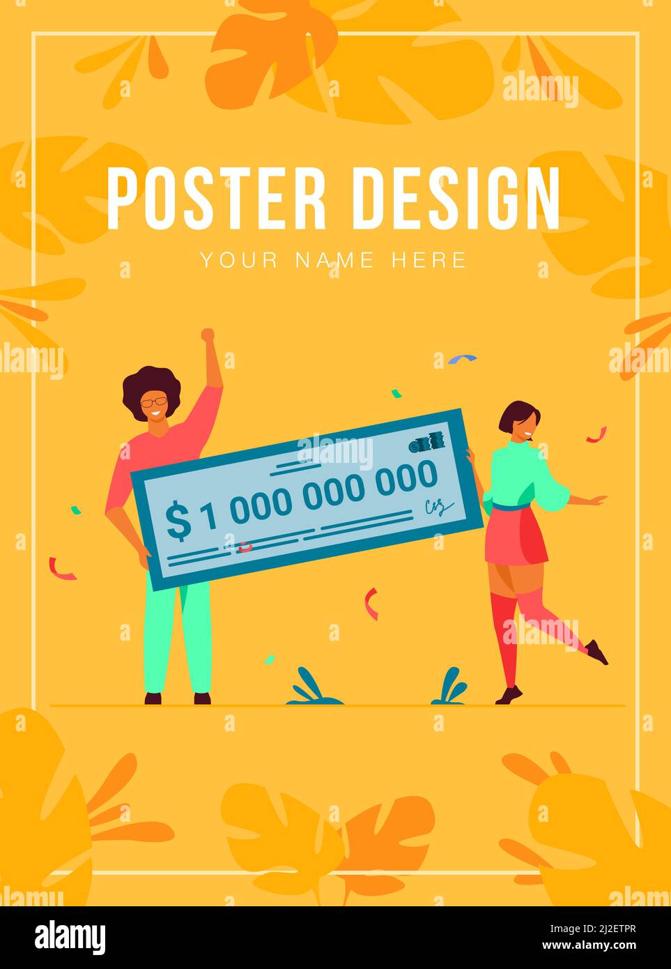 Lottery winner cheque hi-res stock photography and images - Alamy