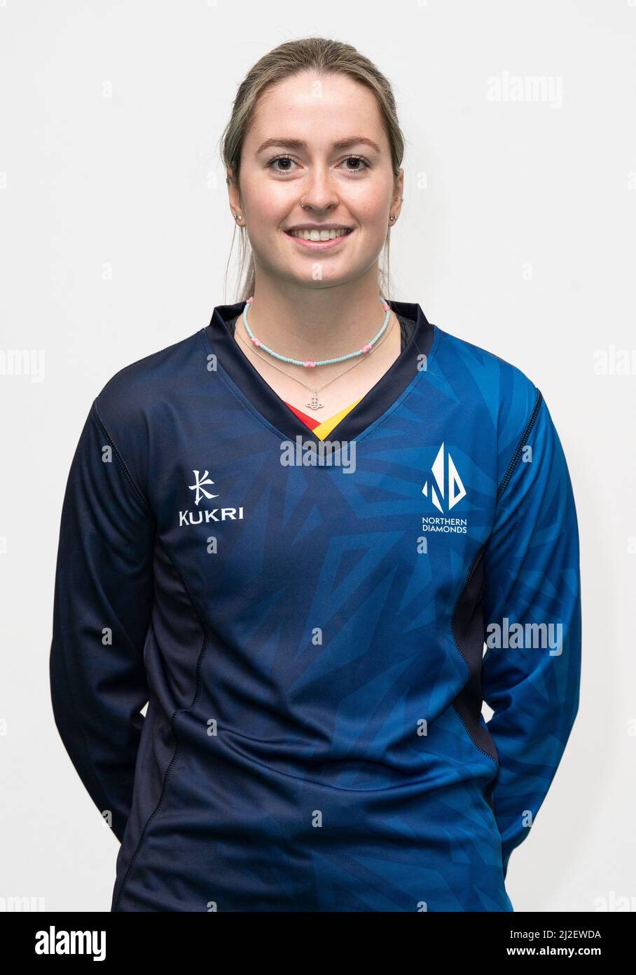 Yorkshire Diamonds' Rachel Slater during a photocall at the Headingley ...