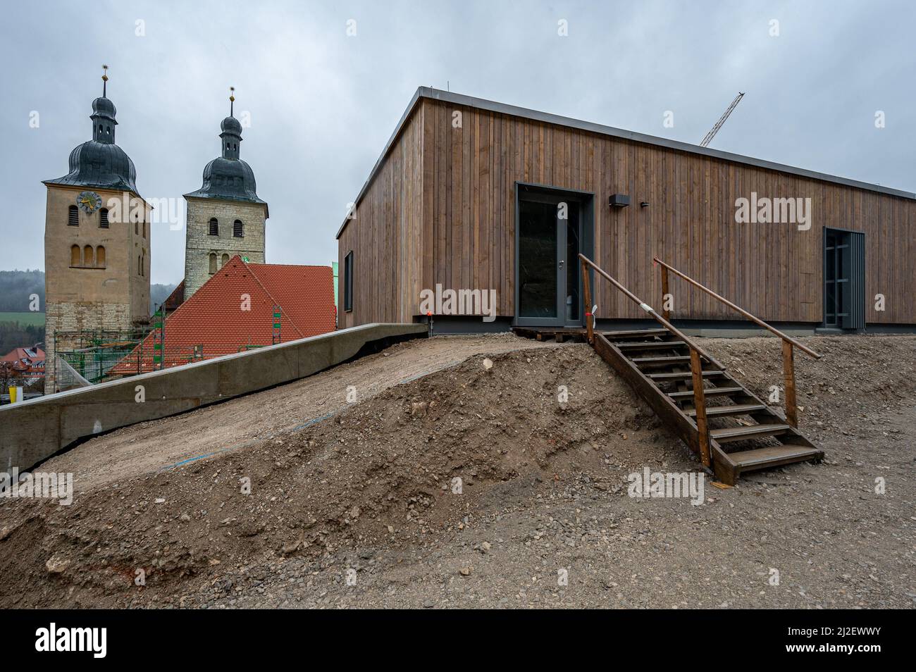 Berching, Germany. 01st Apr, 2022. The House of St. Wunibald in ...