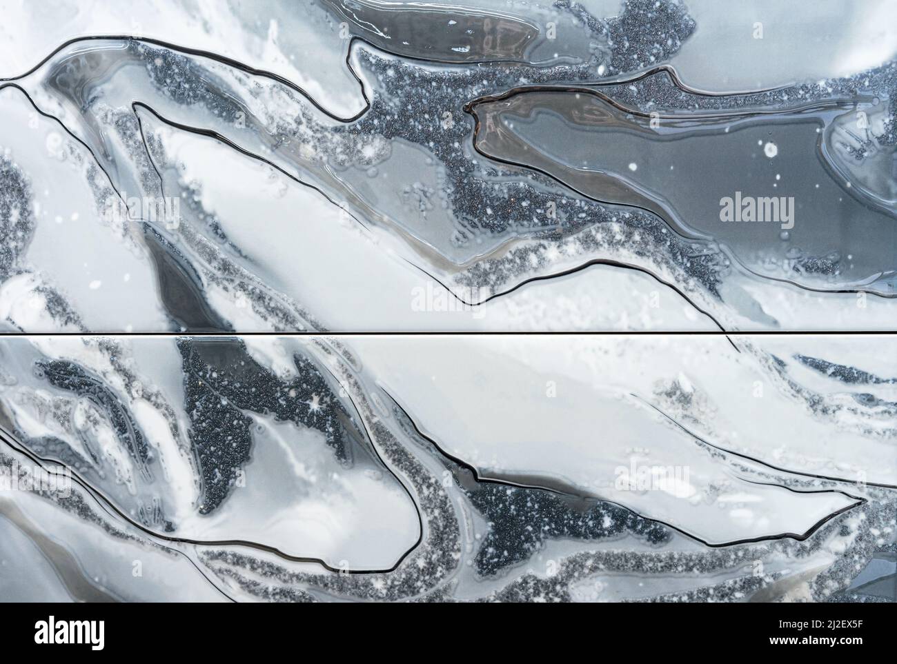 Gray ceramic tiles with an abstract pattern. Tile texture for design ...