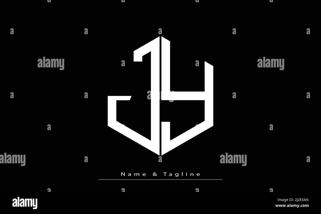 Alphabet letters Initials Monogram logo JY , YJ Stock Vector Image ...