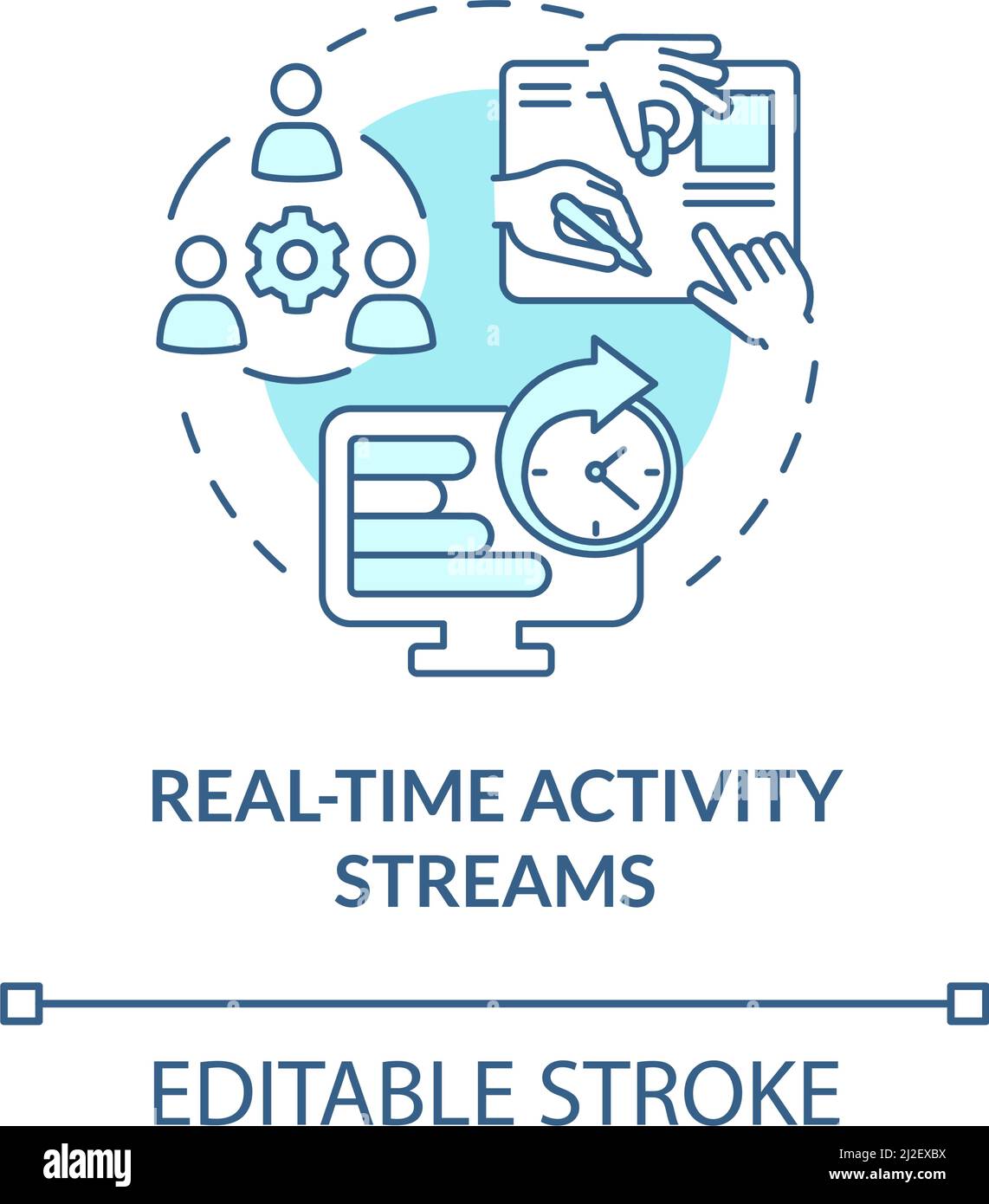 Real activity Stock Vector Images - Alamy