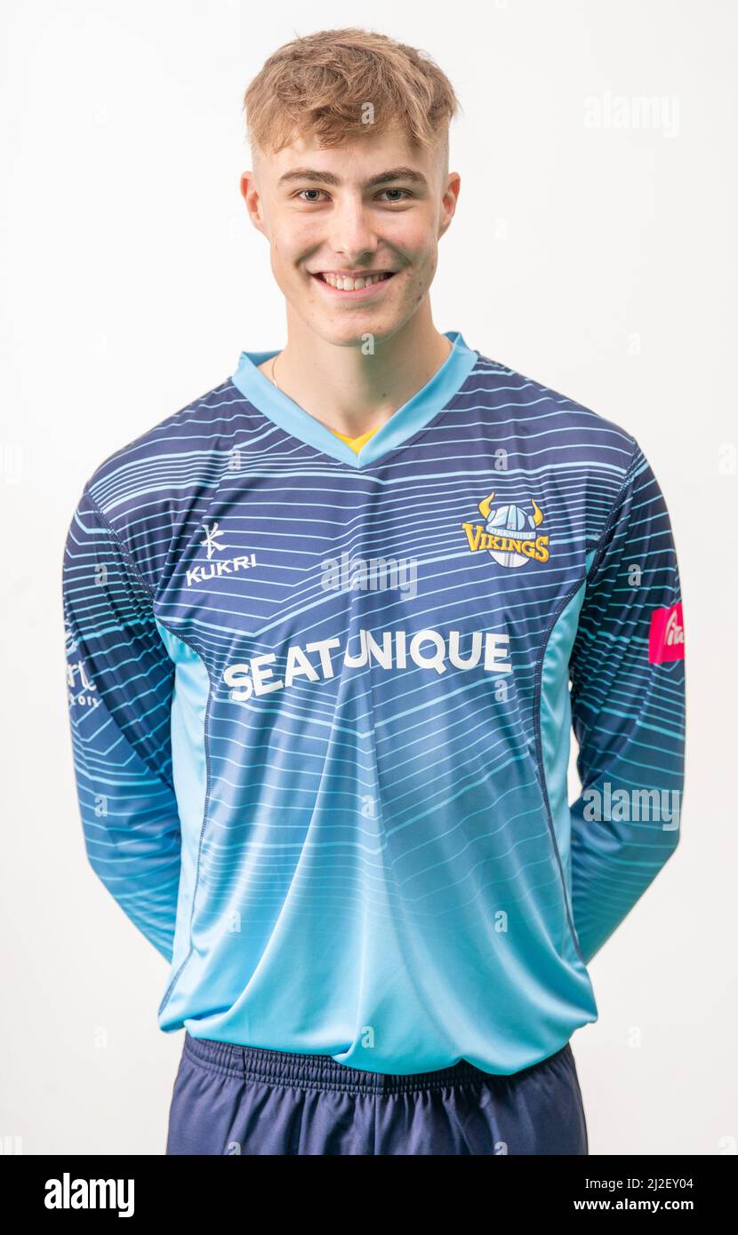 Yorkshire Vikings' James Wharton during a photocall at the Headingley ...