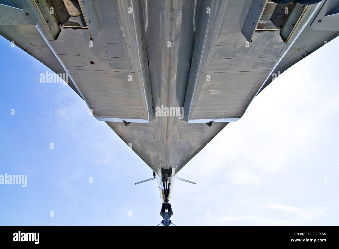 Sinsheim, Germany - May 3, 2008: supersonic aircraft Concorde Stock ...