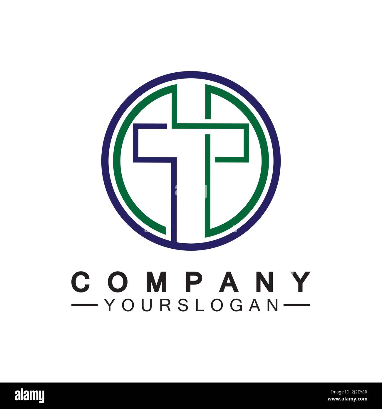 Church logo.Illustration of modern, clean church cross sign for a ...