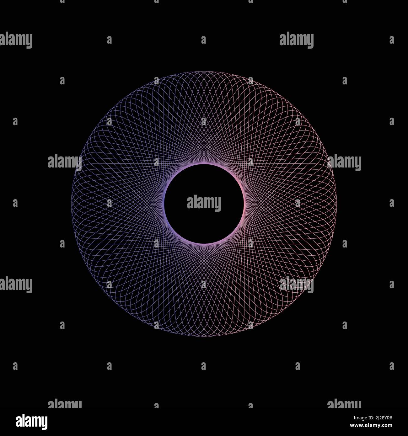 Spirograph curve hi-res stock photography and images - Alamy