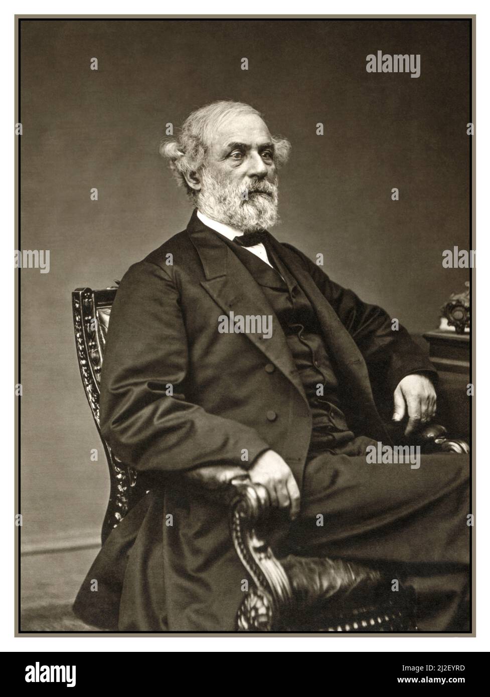 ROBERT E LEE Confederate General Robert E. Lee in May 1869 ROBERT E LEE ...