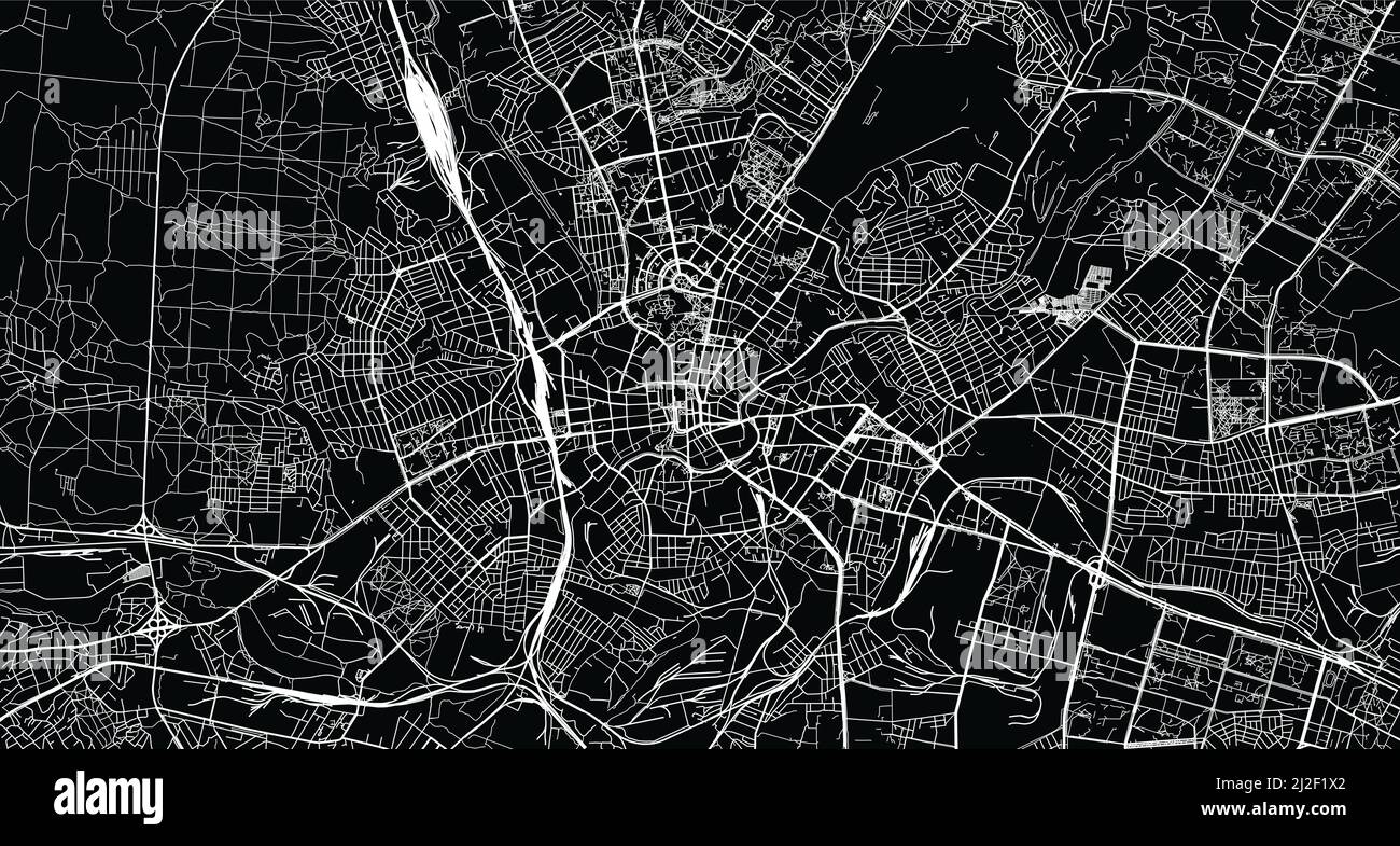 Kharkiv map hi-res stock photography and images - Alamy