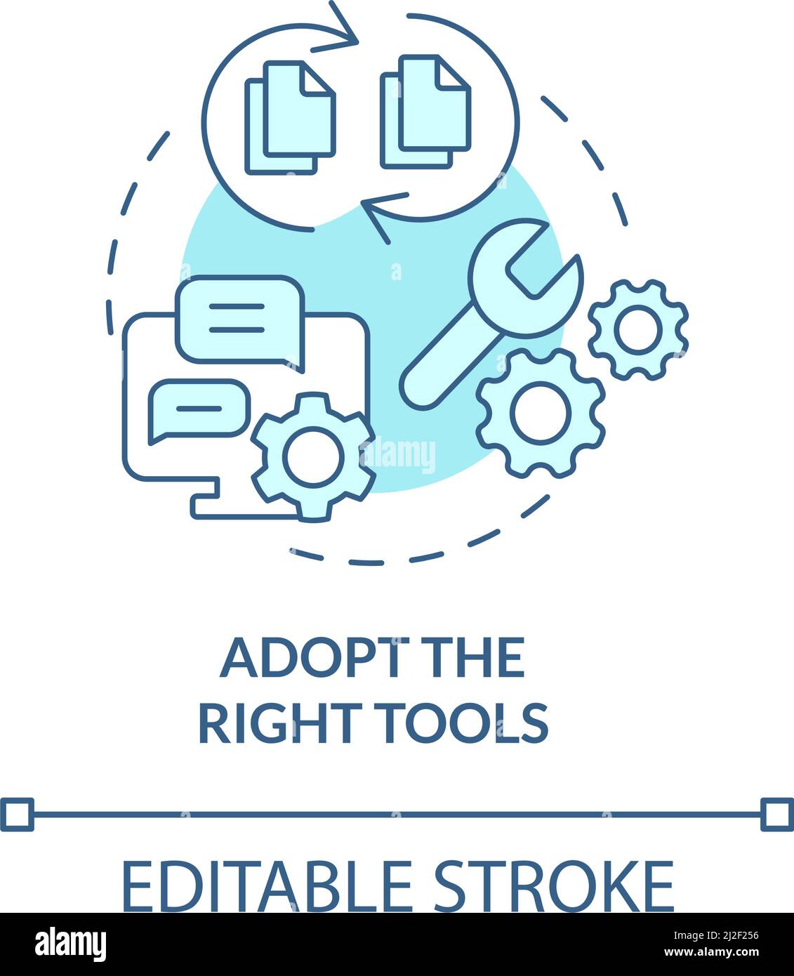 Digital collaboration tools Stock Vector Images - Alamy