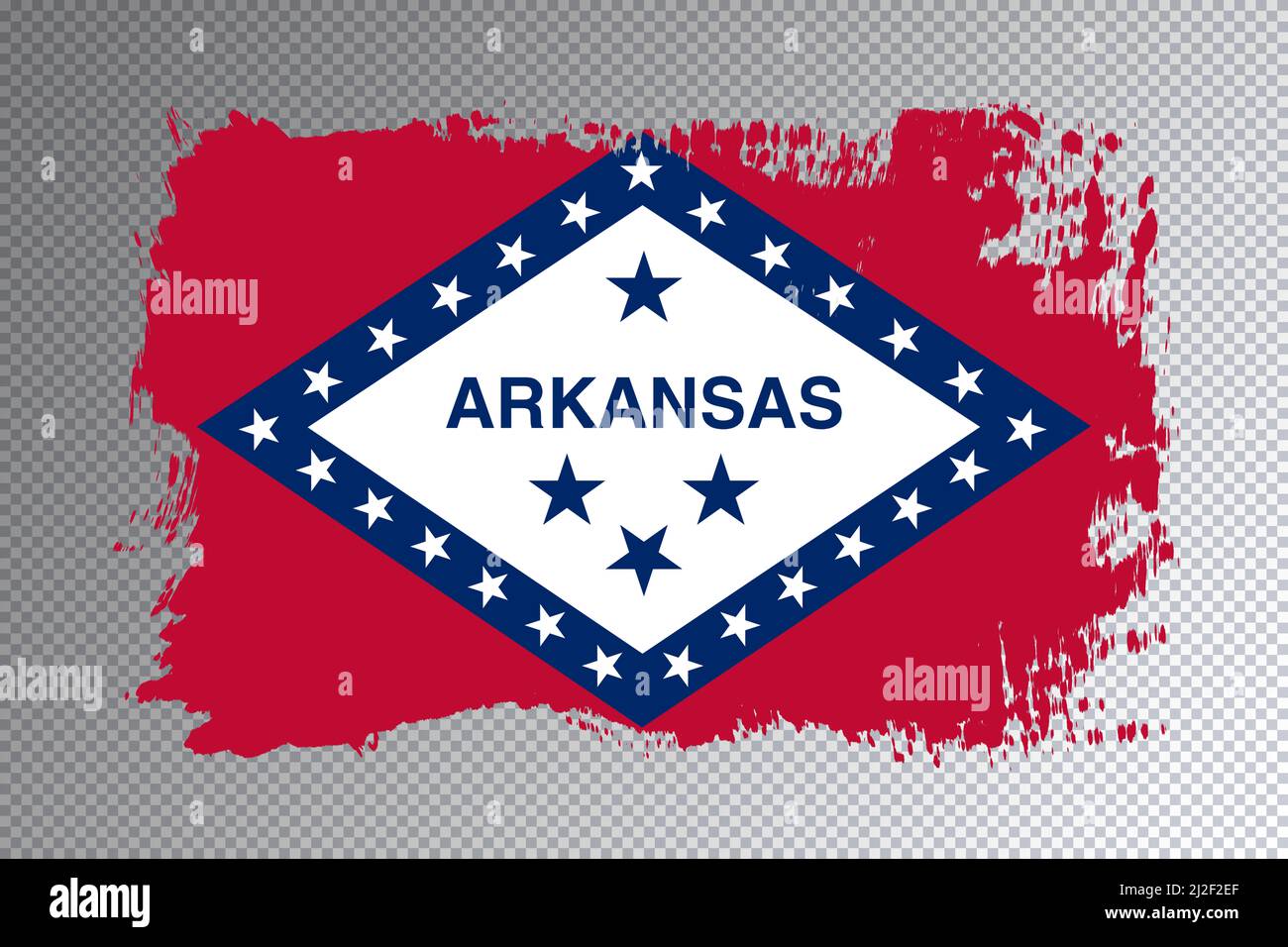 Arkansas state flag, Arkansas flag transparent background Stock Photo ...