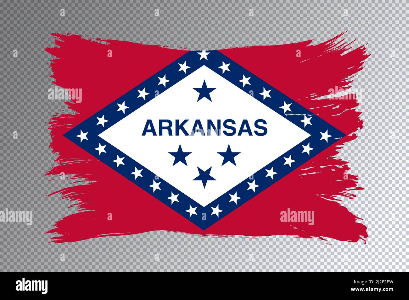 Arkansas state flag, Arkansas flag transparent background Stock Photo ...
