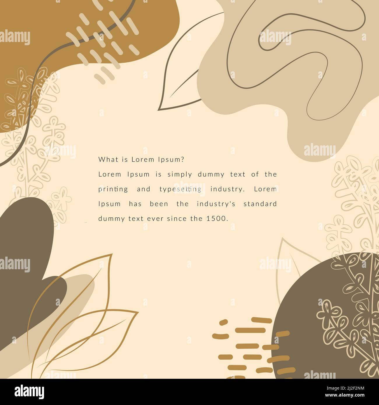 Minimalist Art. Abstract template for banners, posters, stories, flyers ...