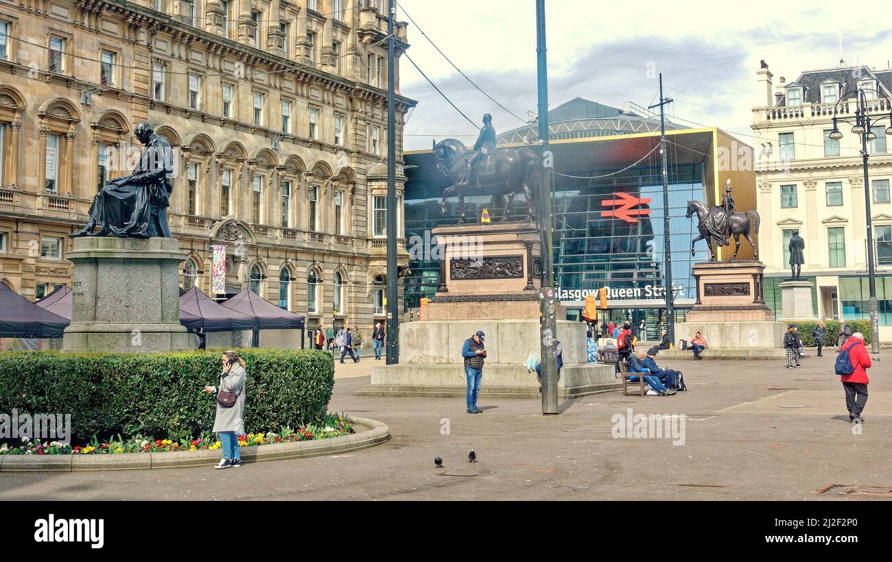 Glasgow, Scotland, UK 1st April, 2022. UK Weather: : Controversial ...
