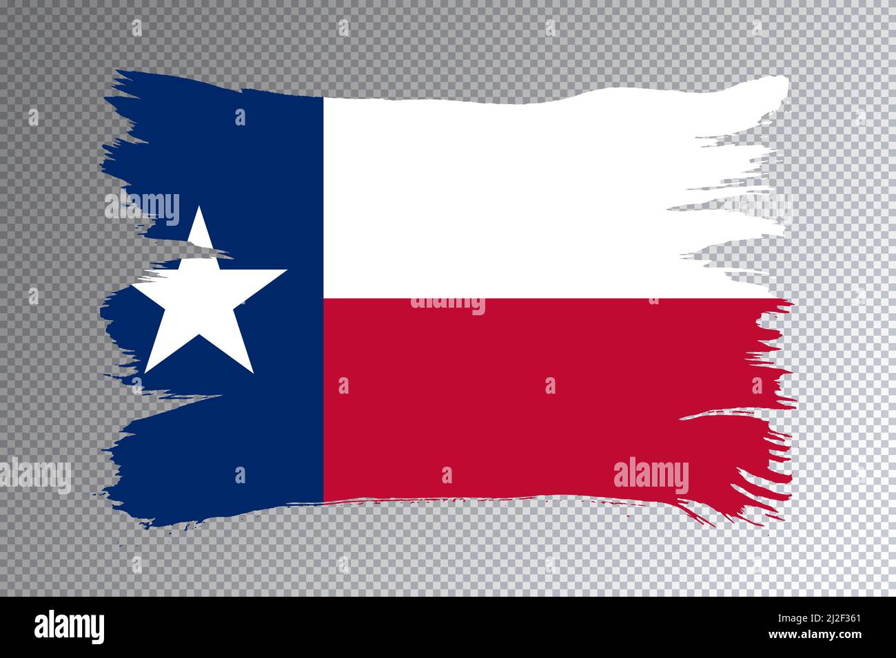 Texas state flag, Texas flag transparent background Stock Photo - Alamy