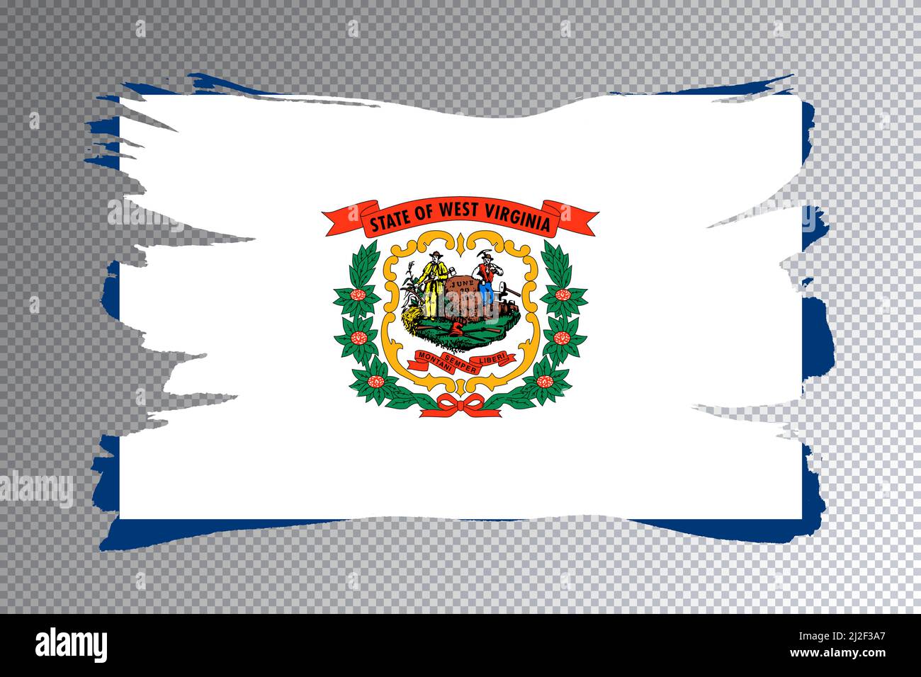 West Virginia state flag, West Virginia flag transparent background ...