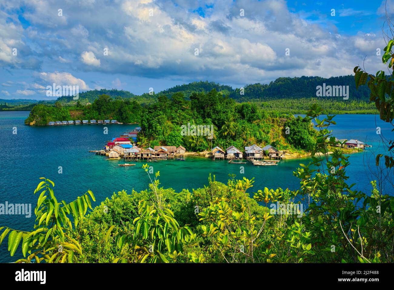 In the middle of Tomini Bay - Central Sulawesi, it holds amazing ...