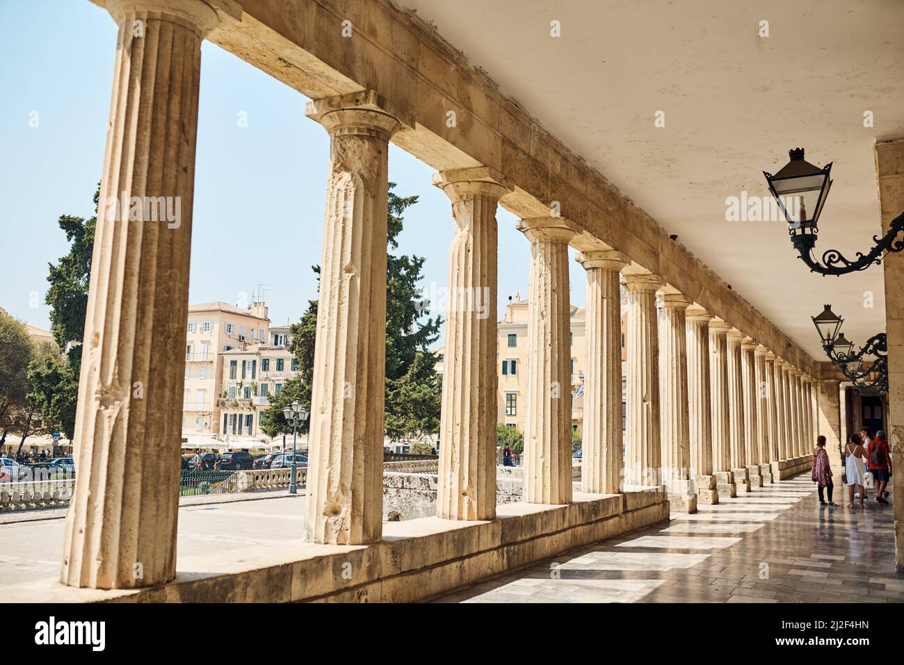 There are many beautiful ancient cities around the world. Cropped shot ...