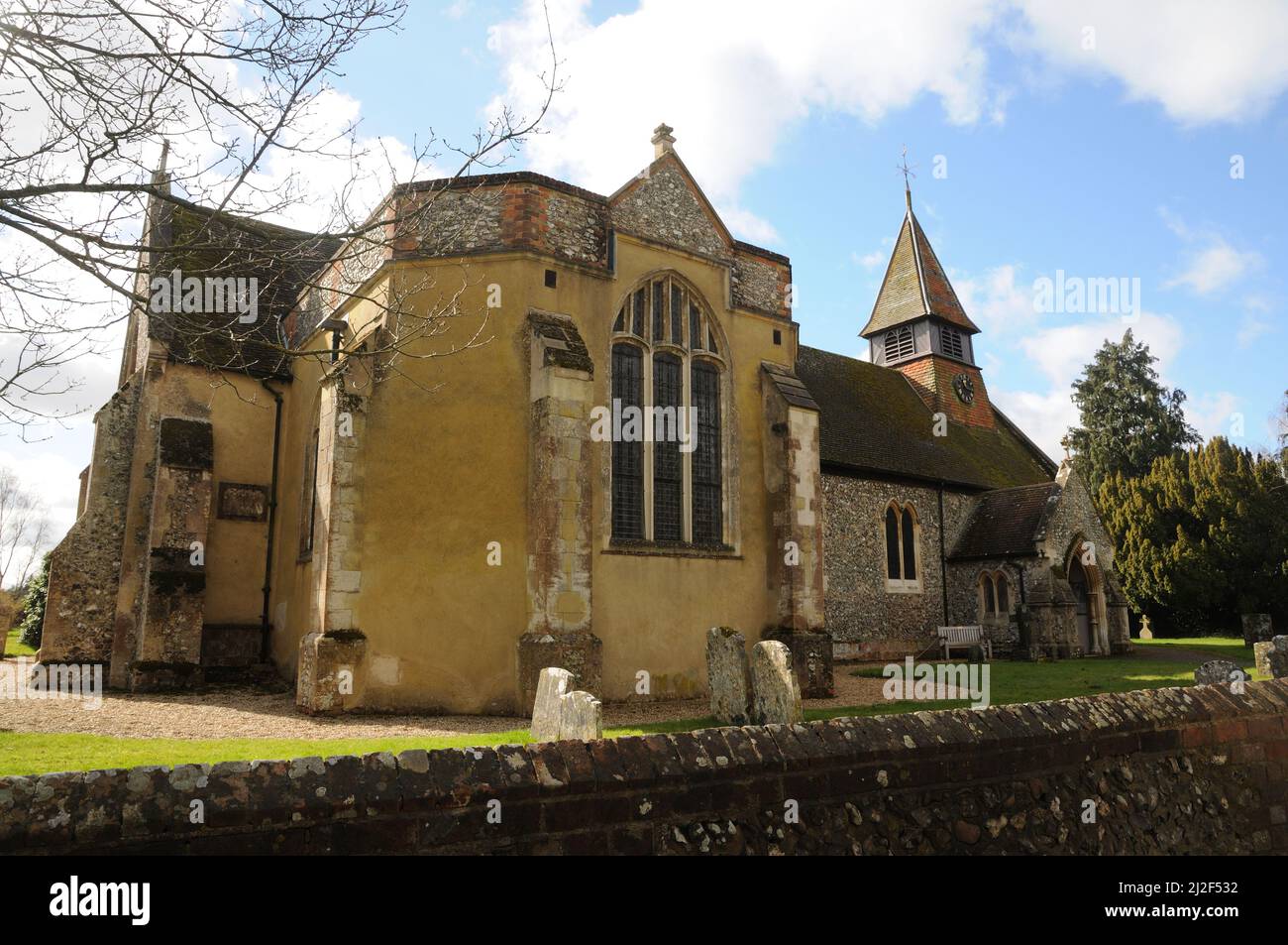 St Nicholas Church, Rotherfield Greys, Oxfordshire Stock Photo - Alamy