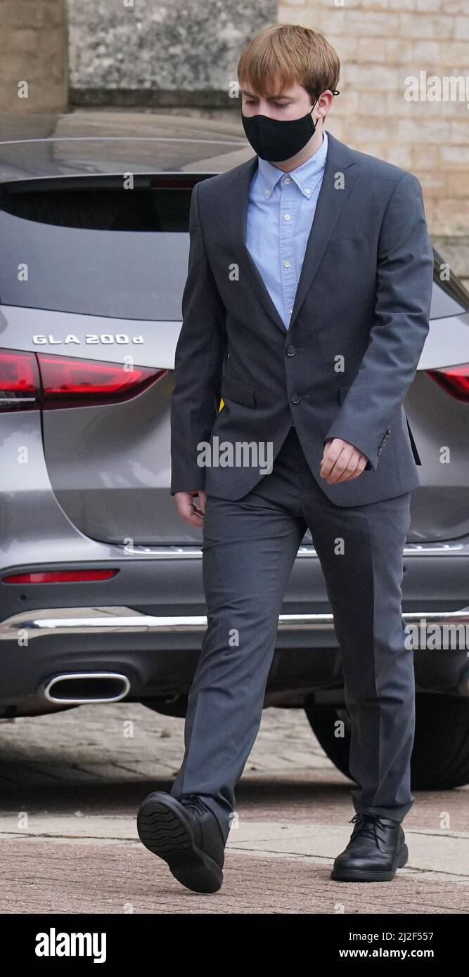 Previously unissued photo dated 28/03/22 of Sonny Starkey, 21, the ...