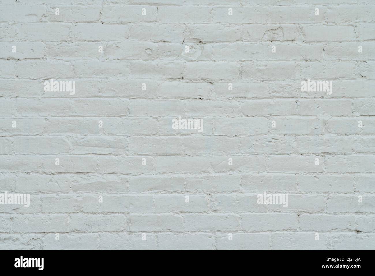 old brick wall background texture painted white Stock Photo - Alamy